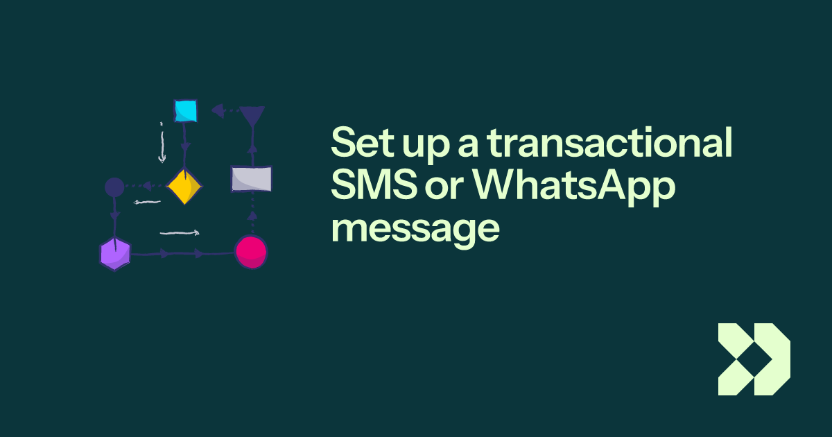 Set Up A Transactional Sms Docs